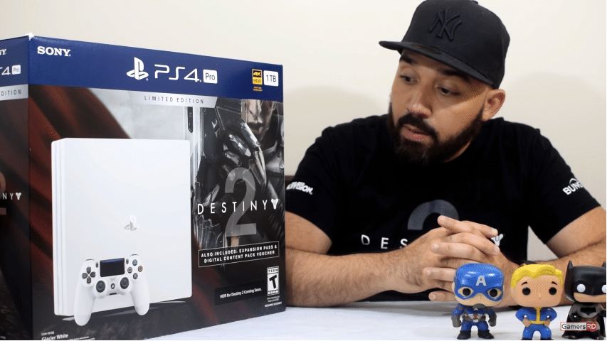 Unboxing por GamersRD del Destiny 2 PS4 Pro Bundle Limited Edition ...